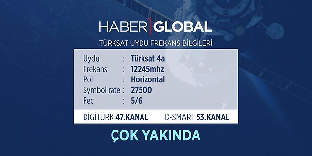 Haber Global nereden izlenir frekans bilgileri - Haber Global izle