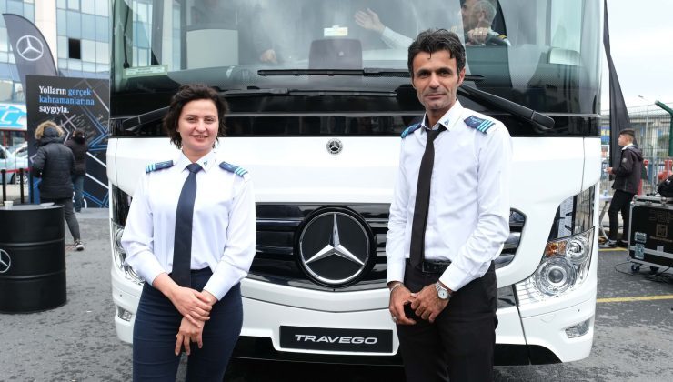 Mercedes-Benz, Dünya Şoförler Günü'nde otobüs kaptanlarıyla İstanbul'da ...