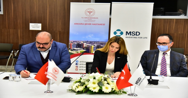 Ankara Şehir Hastanesi - MSD Türkiye iş birliği