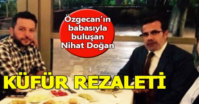 Nihat Doğan, Özgecan Aslan'ın ailesiyle buluştu