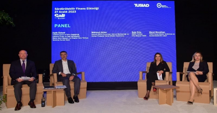 TÜSİAD ve Chapter Zero Türkiye ortak etkinliğinde “Sürdürülebilir Finans” ele alındı